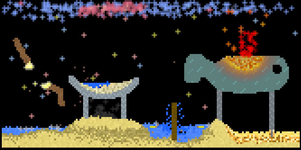 🏖️ Sandboxels v1.10 - Return of the Sand 🔥