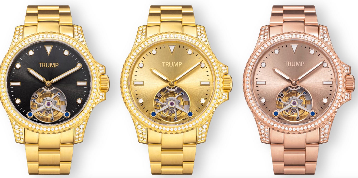Everything You Never Wanted to Know About the Trump Watch