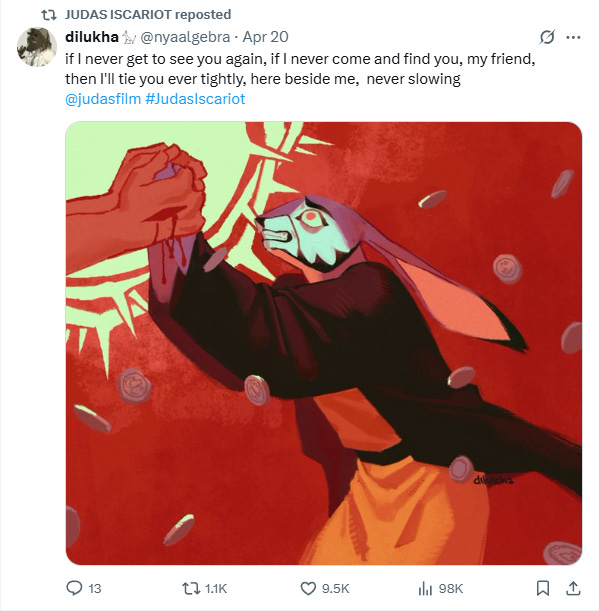 New Animated Film Featuring ‘Furry Jesus’ & His ‘Lover Judas Iscariot ...