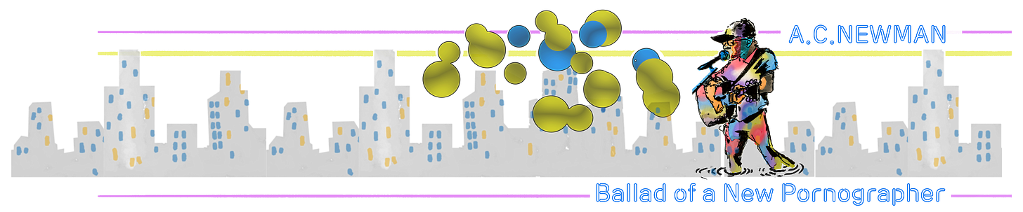 New Substack, New Song - by A.C. Newman