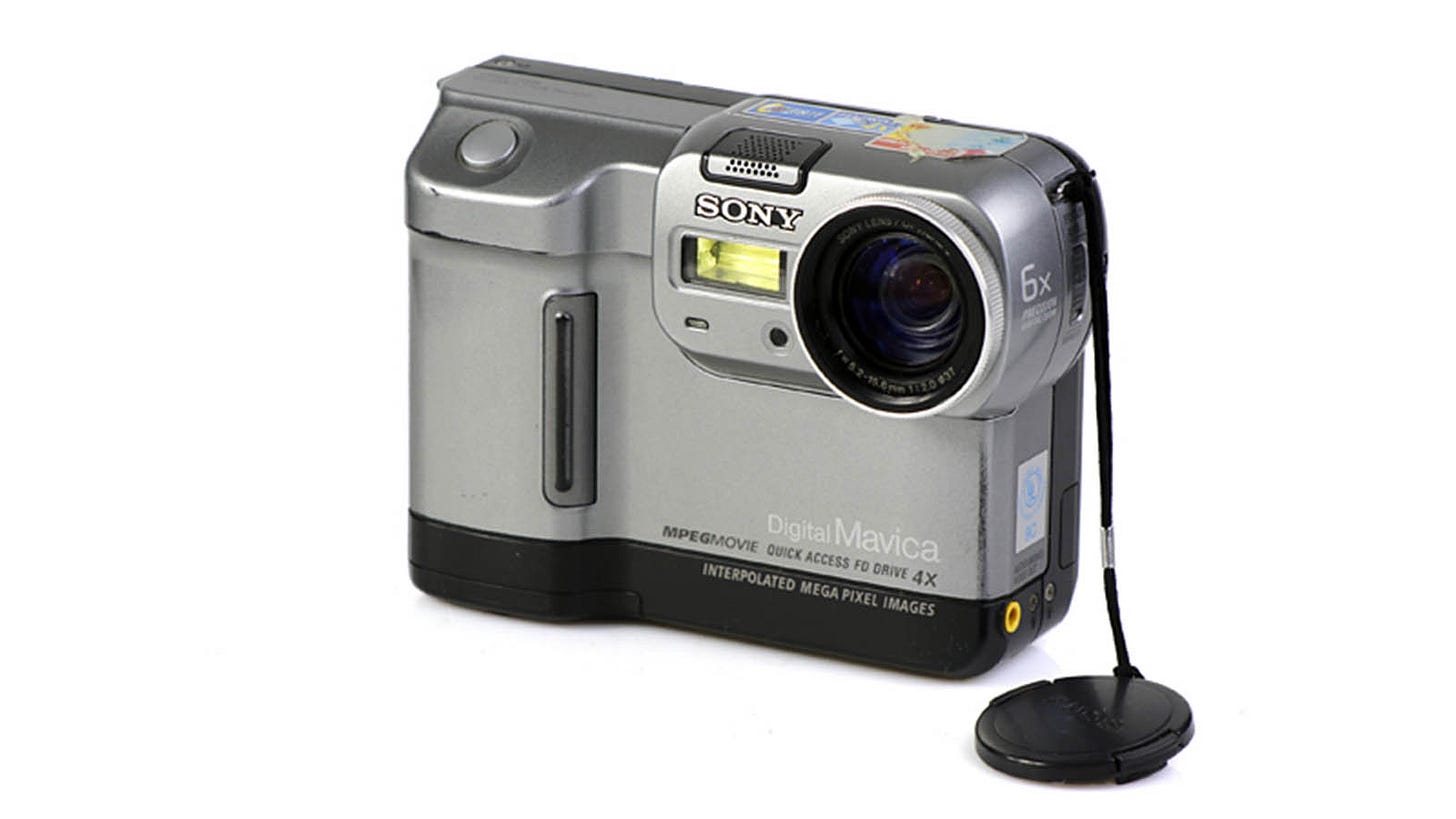 The Evolution of Sony's Mavica Cameras - by ObsoleteSony