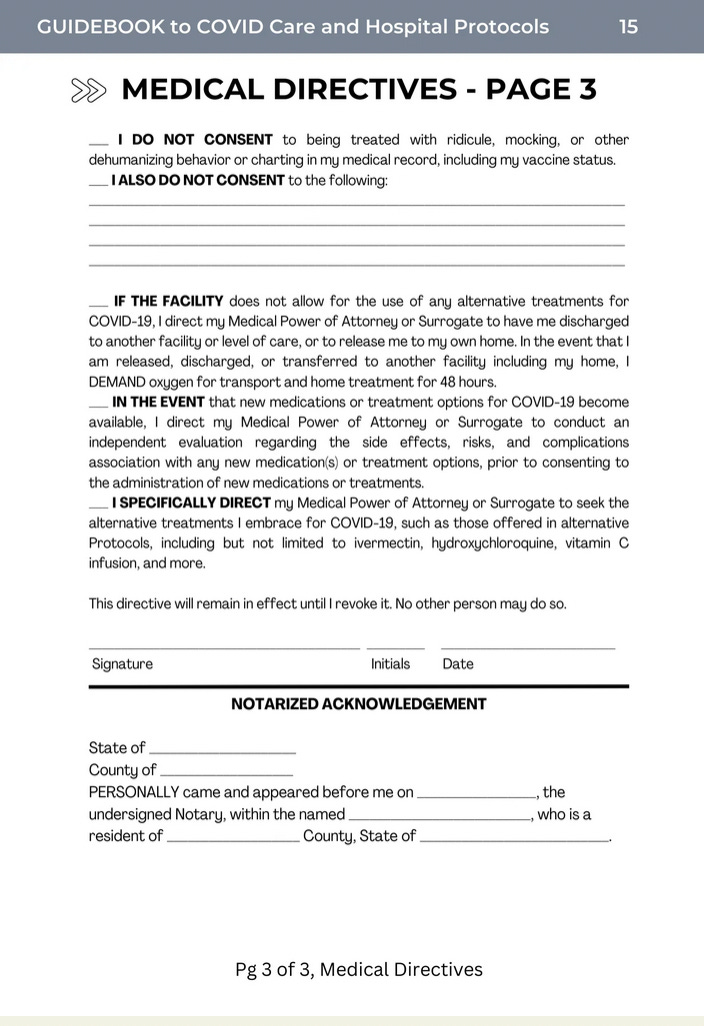 Guidebook to COVID Care and Hospital Protocols: Updated for January, 2024