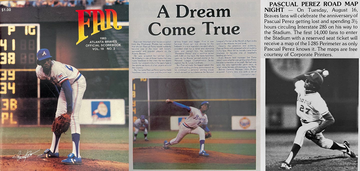 When Baseball Becomes Art: Pascual Perez