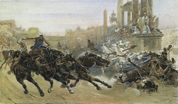Chariot Racing in the Ancient World - by Sean