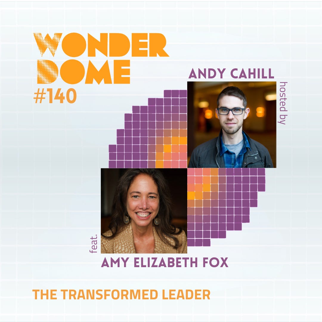#140 The Transformed Leader (with Amy Elizabeth Fox)