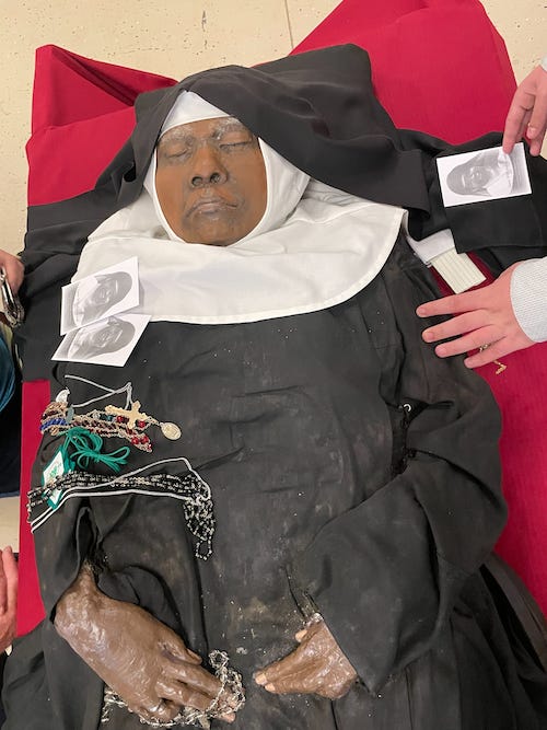 'I want to see for myself' - Thousands look for miracle at Gower Abbey