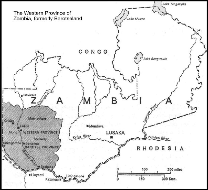 A history of the Lozi kingdom. ca. 1750-1911.