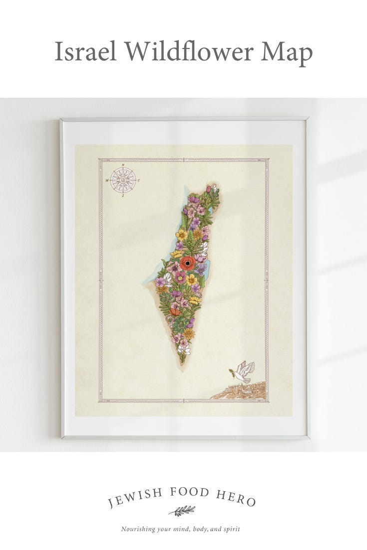 Blossoming Hope: Unveiling the Wildflower Map of Israel