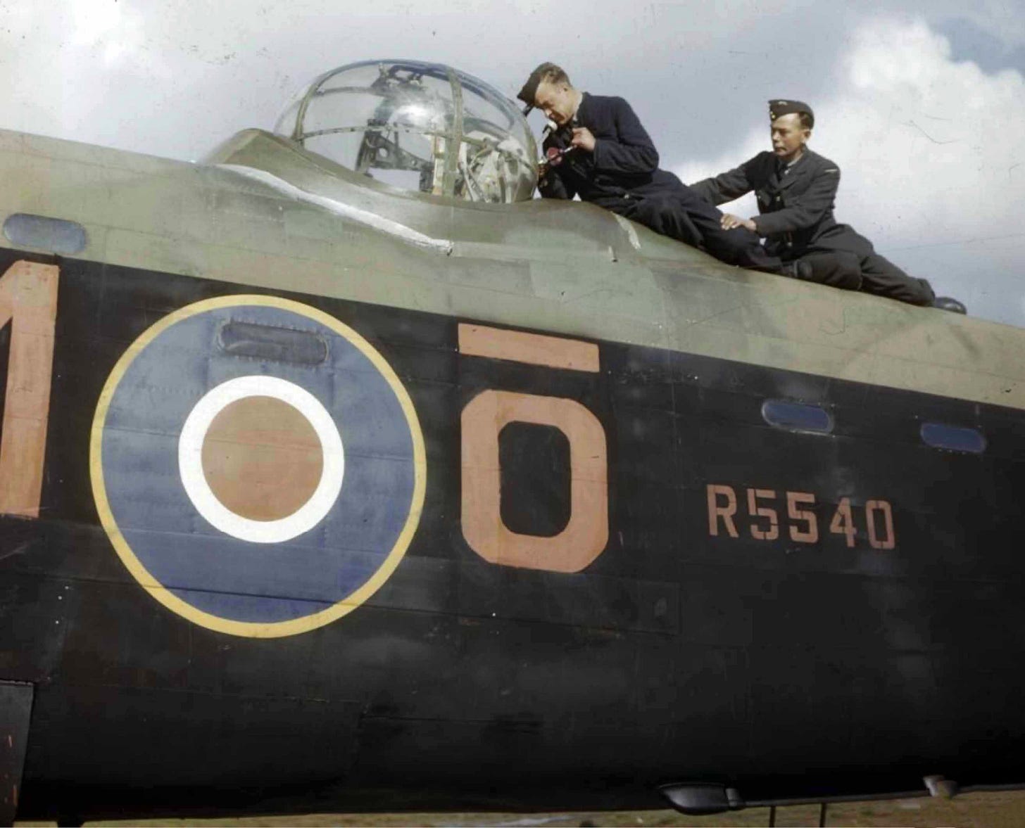 RAF Bomber Command visits the 'Big City'