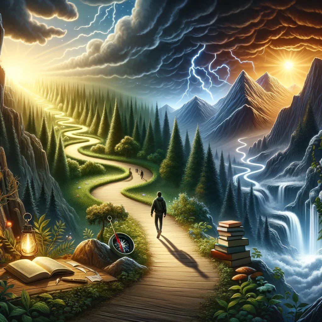 An Inner Odyssey - by Brian Oney