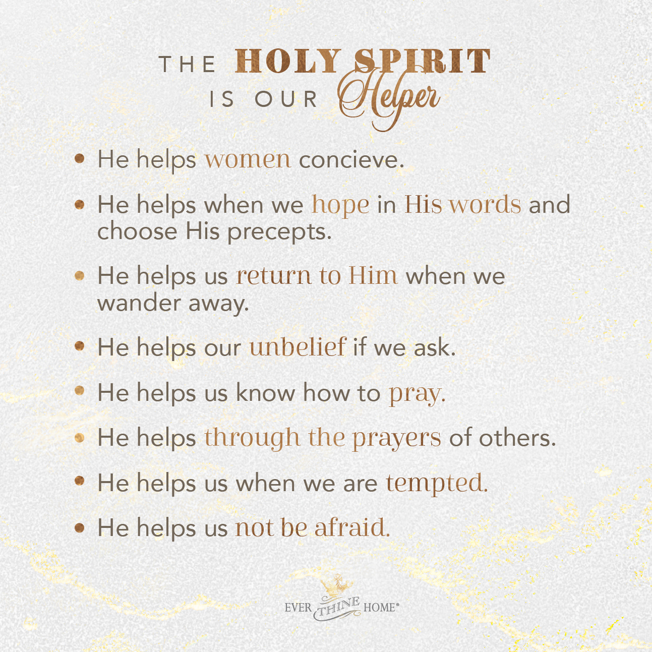 How Does the Holy Spirit Help Me in My Everyday Life?
