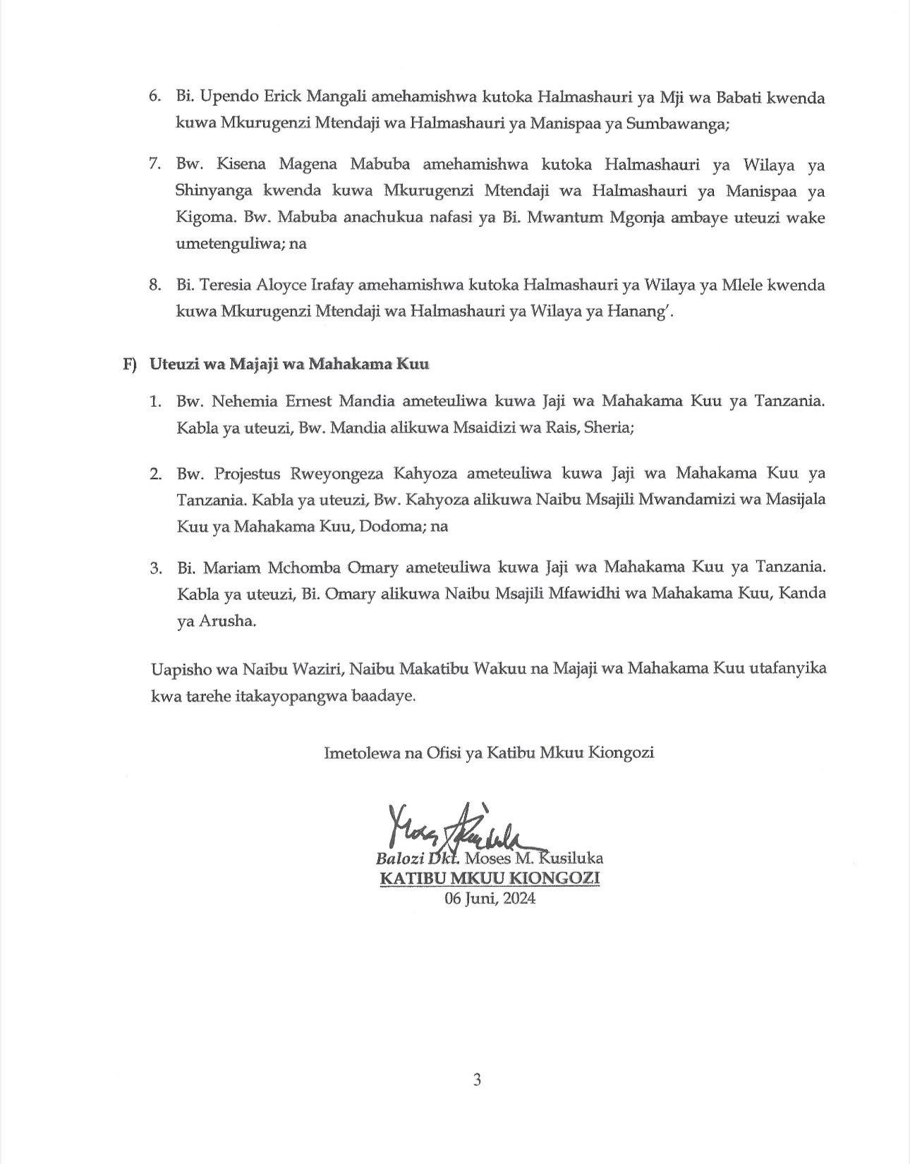 Kilichosababisha MAREHEMU Milton Mailos Lupa kuteuliwa kuwa Mkurugenzi ...