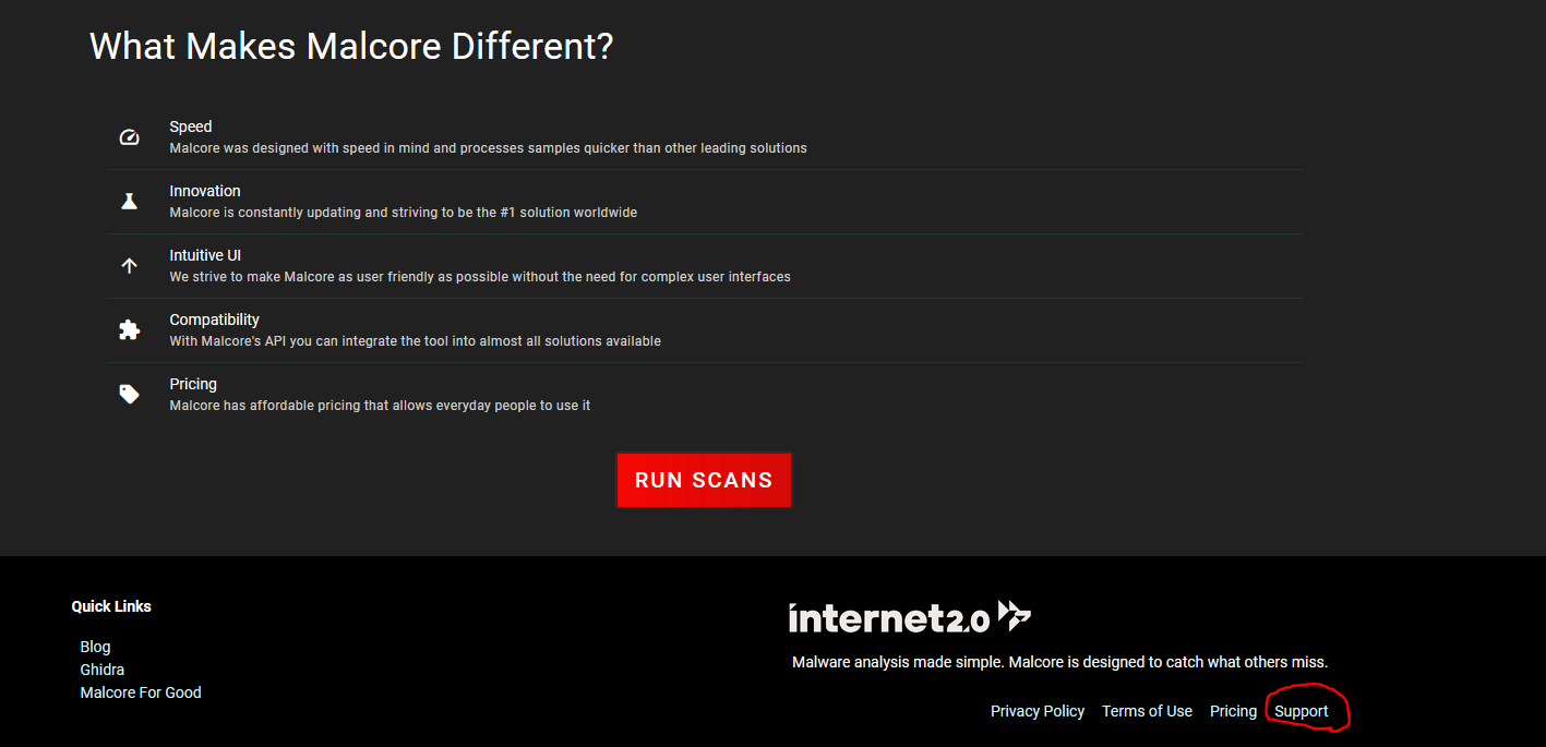 Malcore4Education = Free Malcore