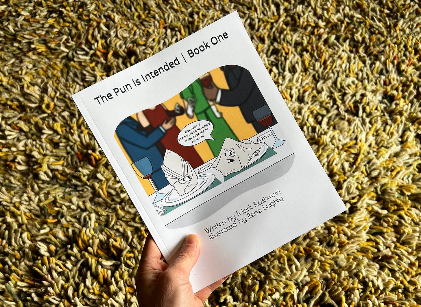 The Pun Is Intended - Book One - by Mark Kashman