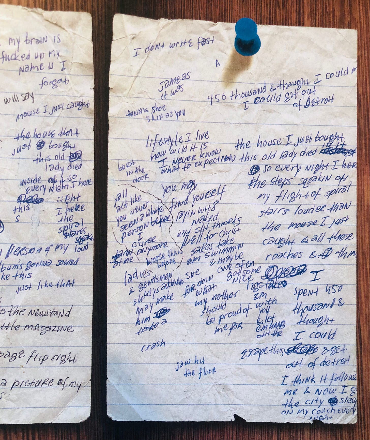 Eminem's Boxes of Notes - by Jillian Hess - Noted