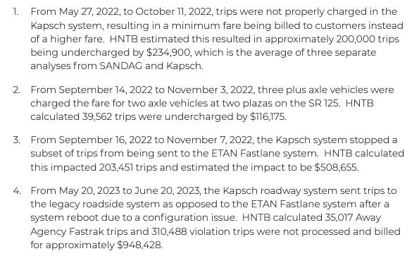 SANDAG audit shows $2M in losses from faulty toll road