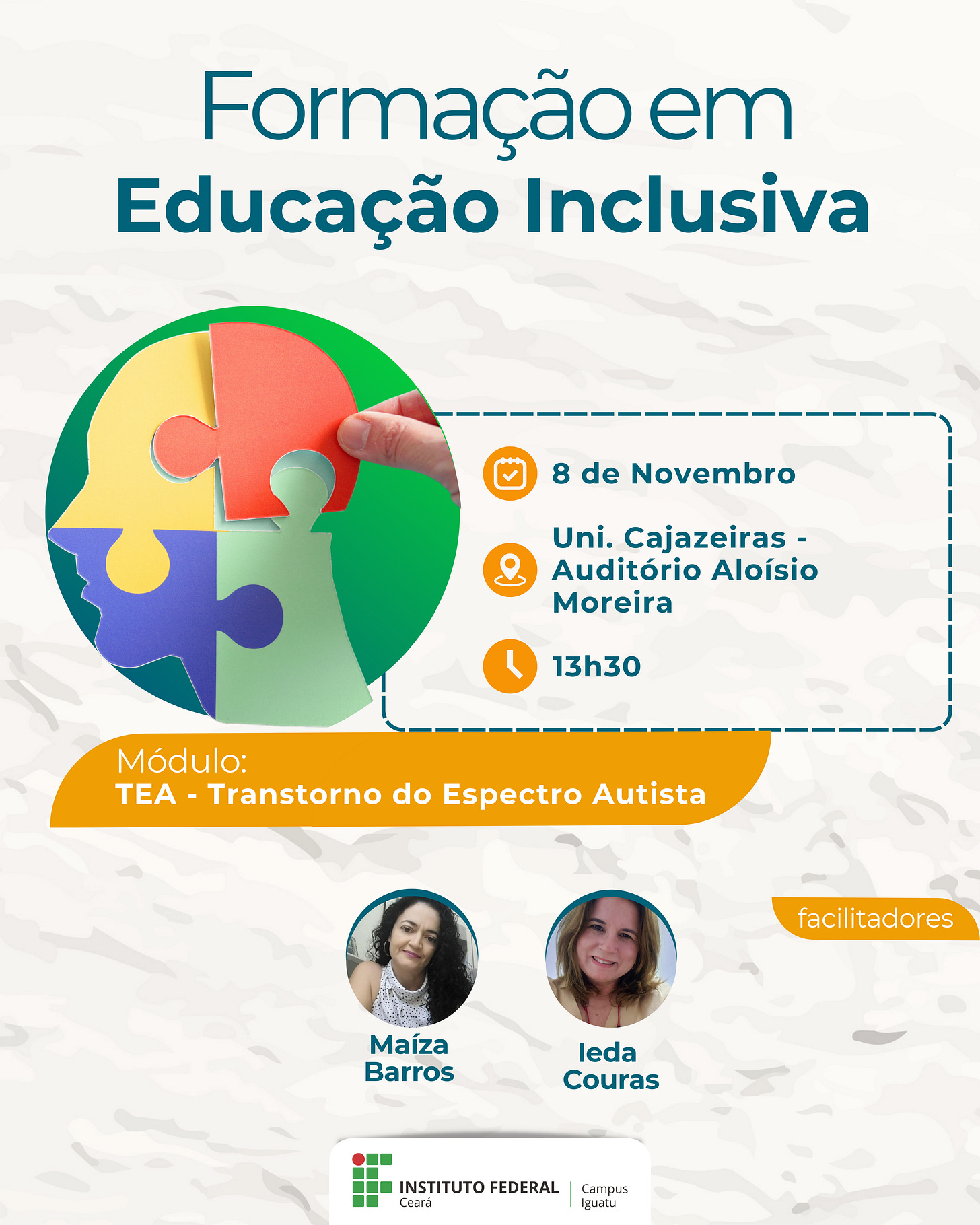 "TEA - Transtorno do Espectro Autista" é tema de próximo encontro do ...