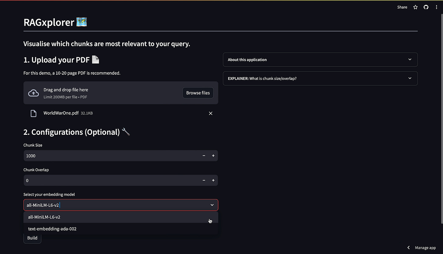Visualise & Discover RAG Data