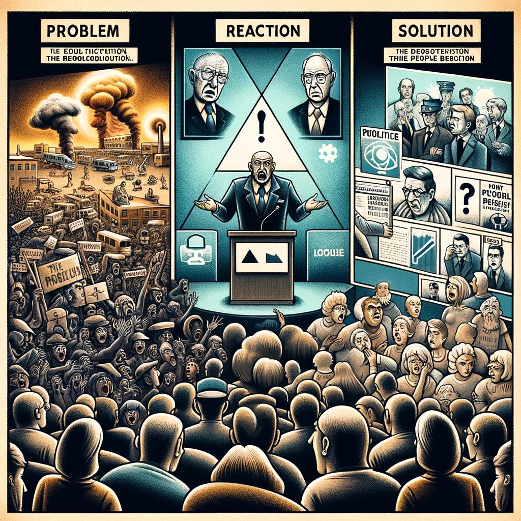The Problem-Reaction-Solution Paradigm: Unraveling Hidden Agendas in ...