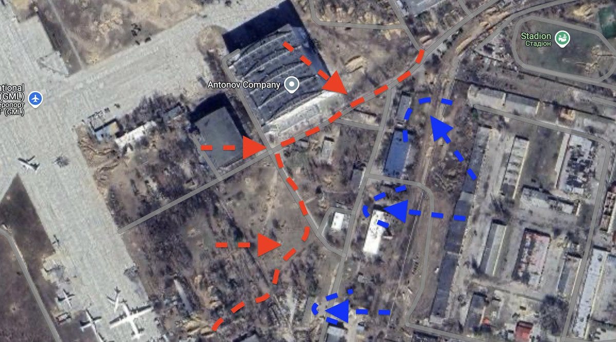 The Battle of Hostomel Airport - Warmonitor3’s Substack