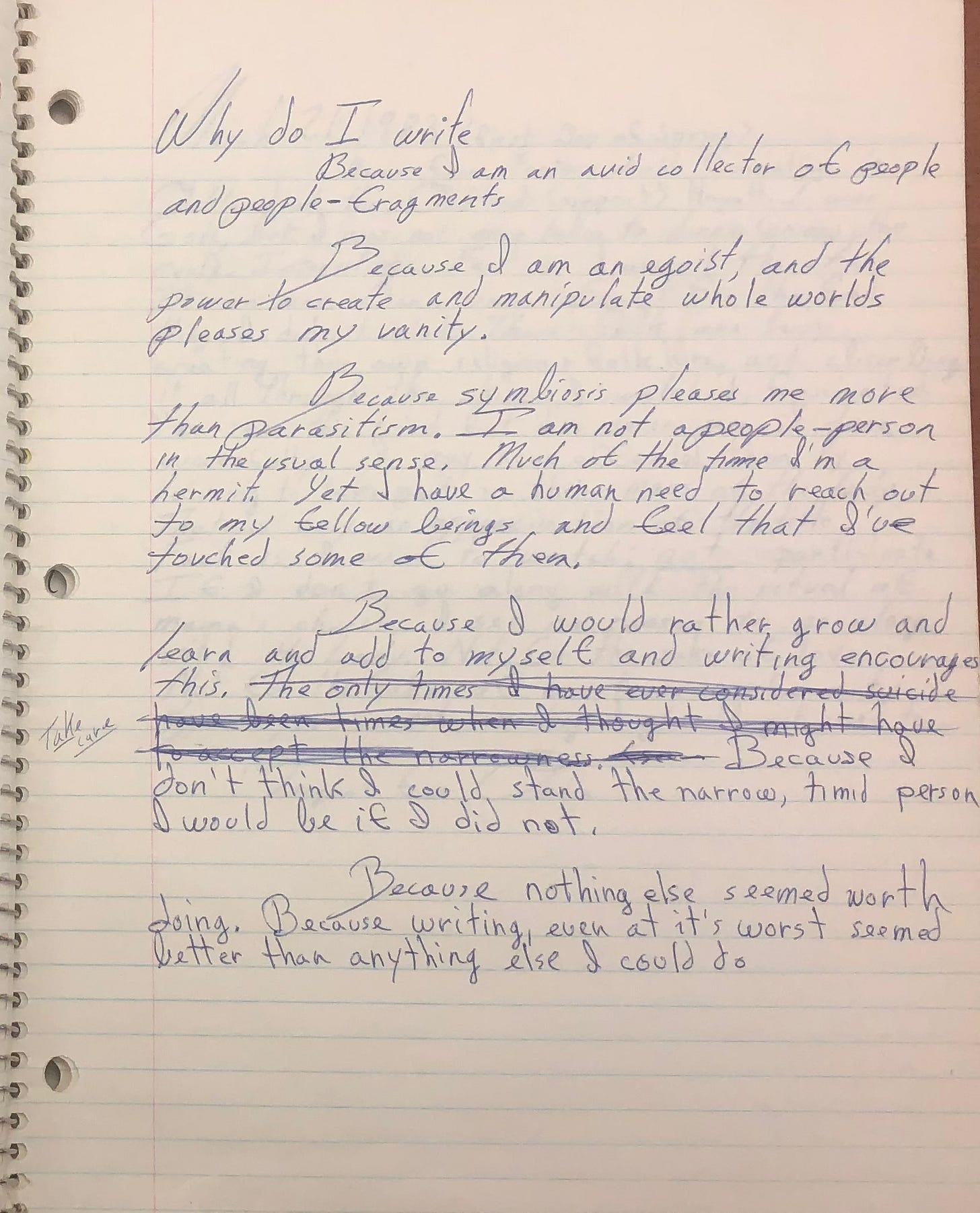 Octavia Butler's "Essentials of Success" - by Jillian Hess