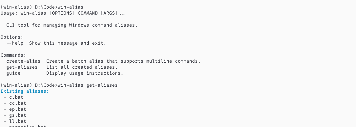 Aliases but for Windows - by Abhiram - Everything Python