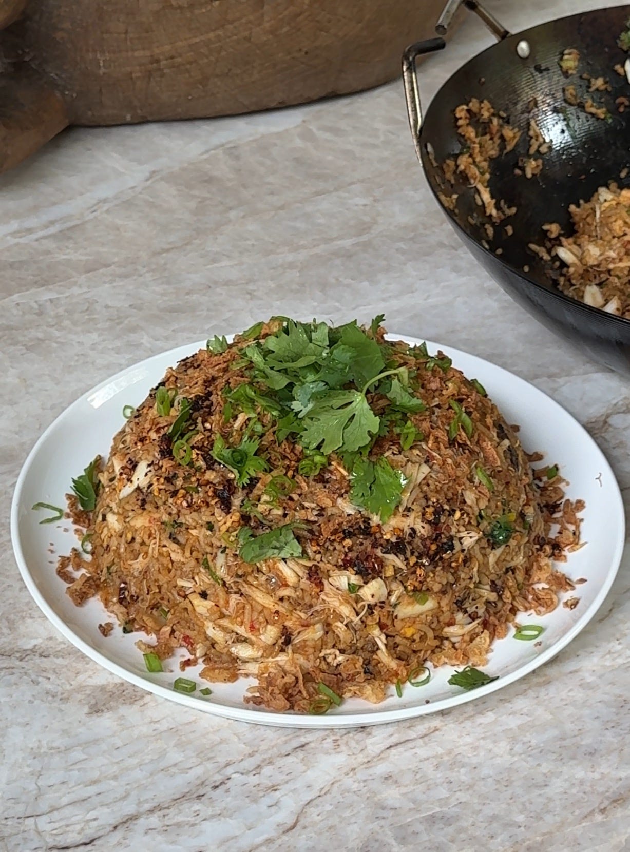chili crab fried rice - by Rob Li - Rob’s Substack