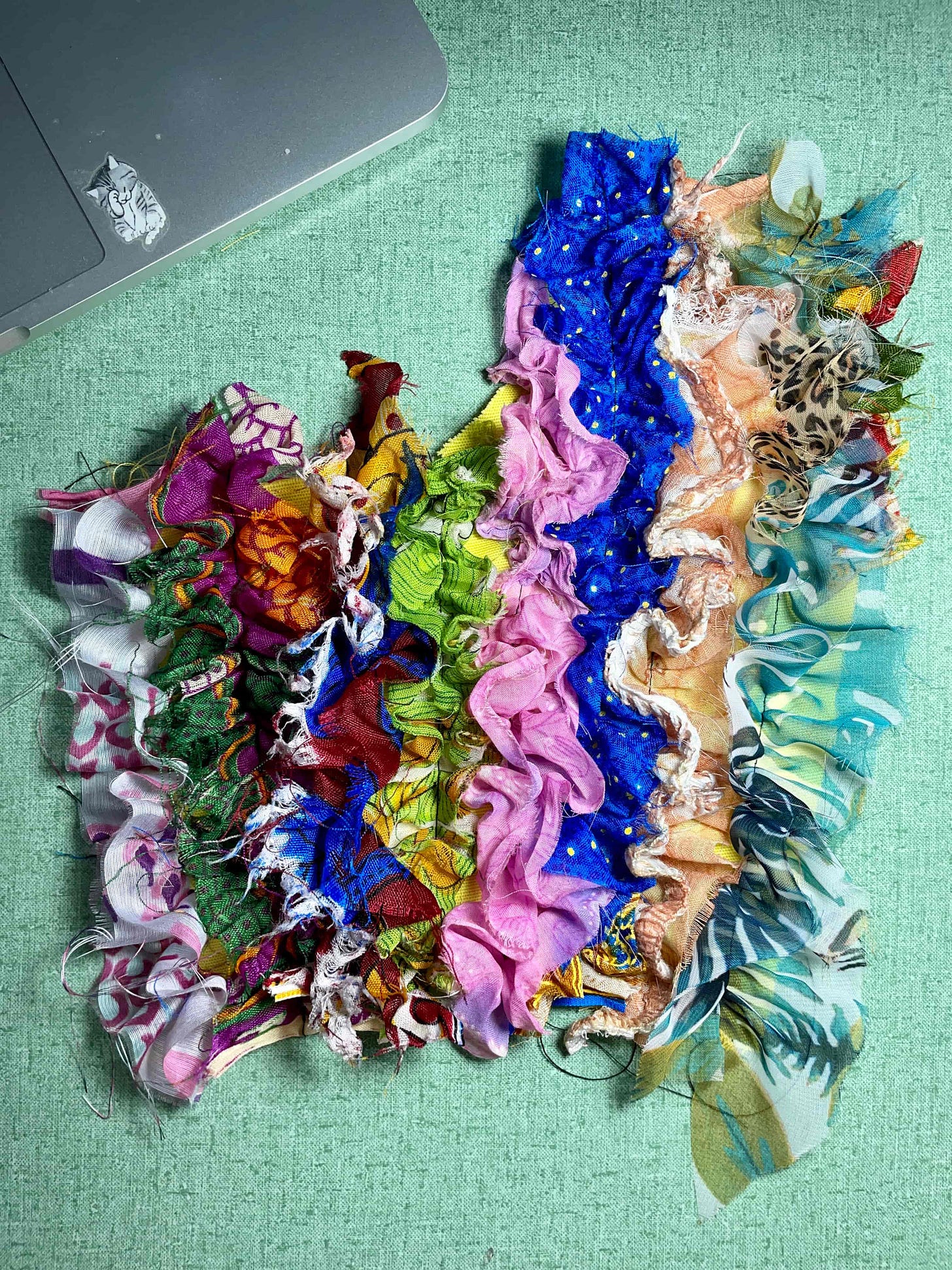 Modular Textiles: The Gathered Cloths Experiment