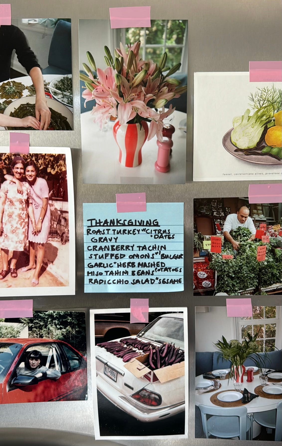 A Mediterranean + Middle Eastern Thanksgiving Menu