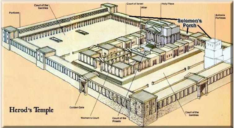 The Meaning of Solomon's Porch - by Aussie17