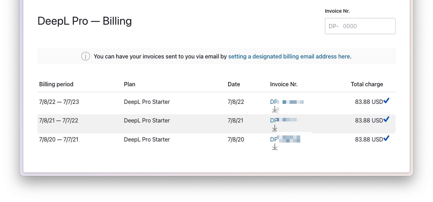 我退订了智能翻译工具 DeepL Pro ，其实它真没有做错什么 - by Wang Shuyi