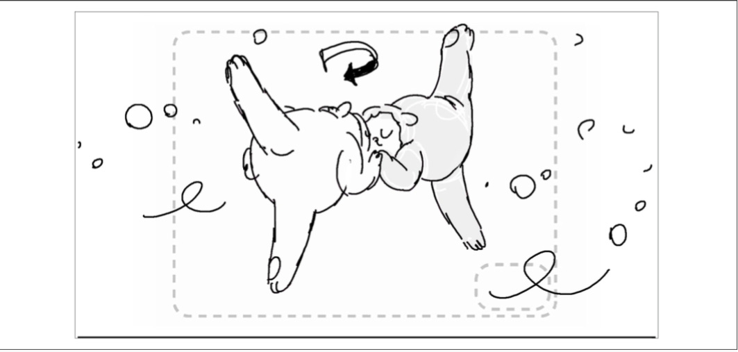 A Cold Front - by Julia Pott - slow motion multitasking