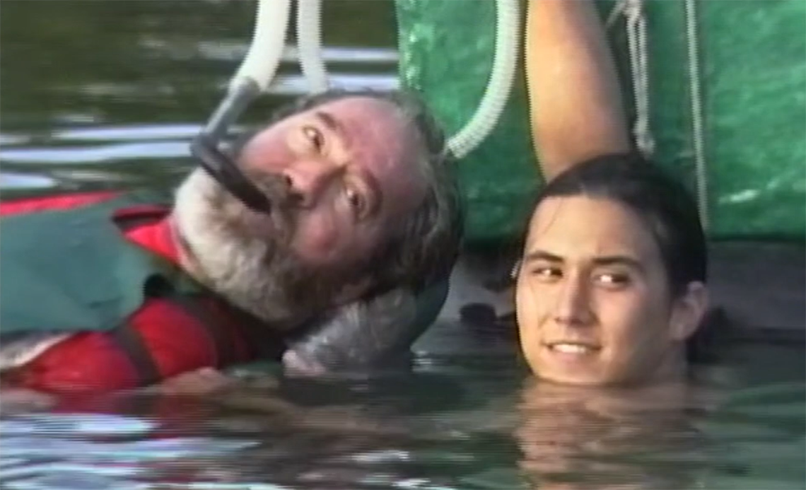 Two Geniuses, One Wheelchair and an Audacious Plan to Swim with the Whales