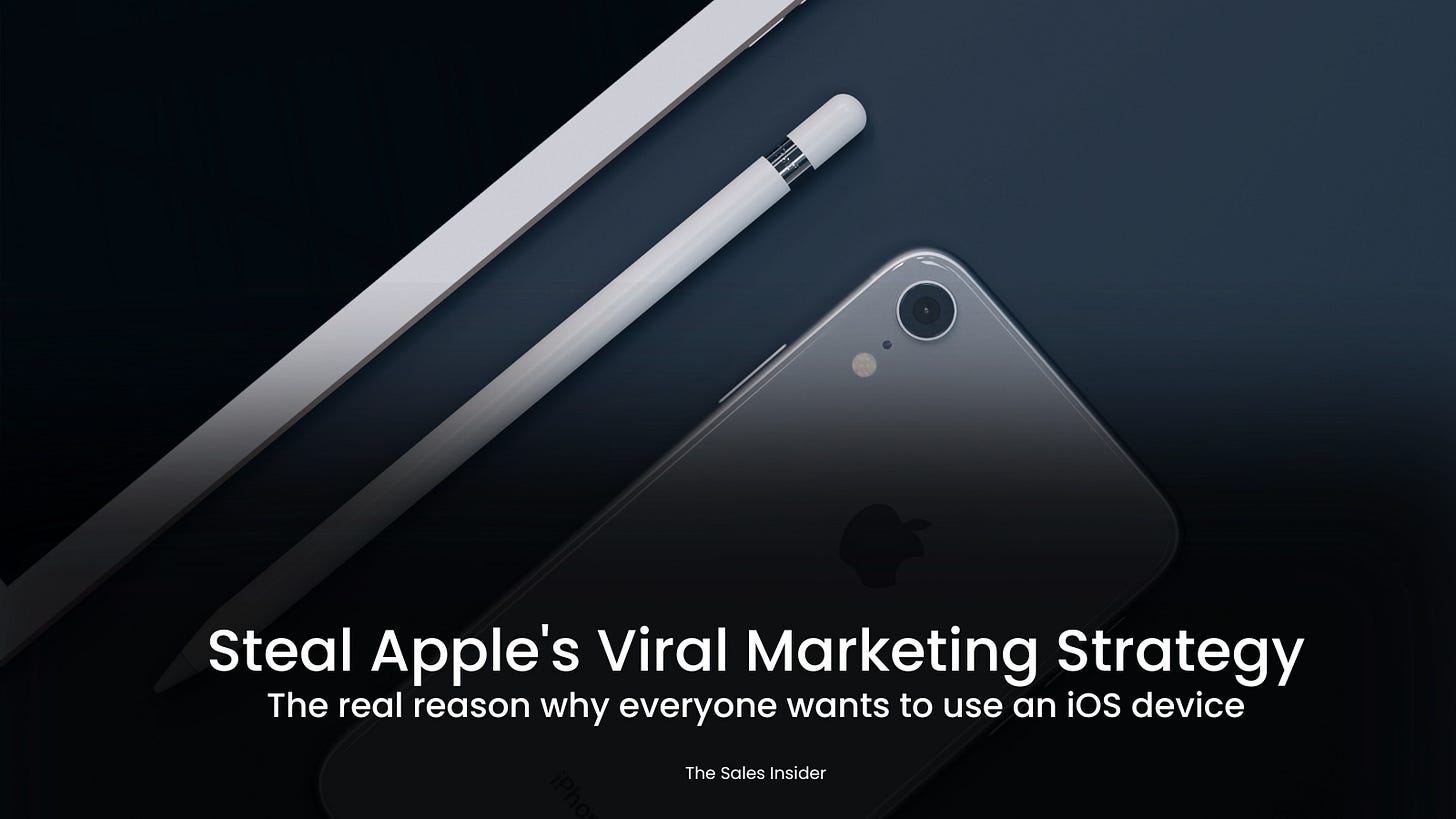 Steal Apple's Viral Marketing Strategy
