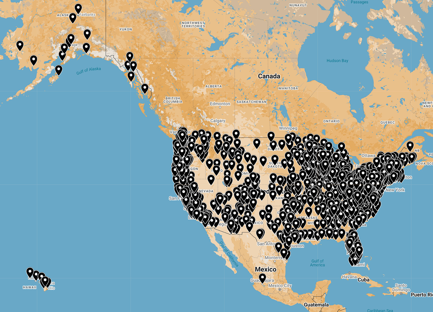 April 5 Protest: Guide & Map of 1268 Locations