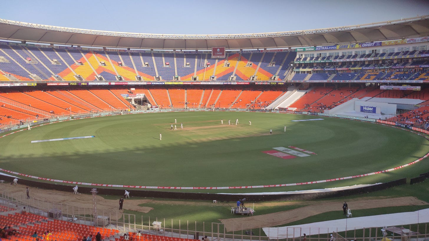 Stadium Diaries: Narendra Modi Stadium (Motera Stadium), Ahmedabad