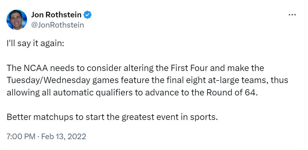 Jon Rothstein and the art of the hilariously timed tweet