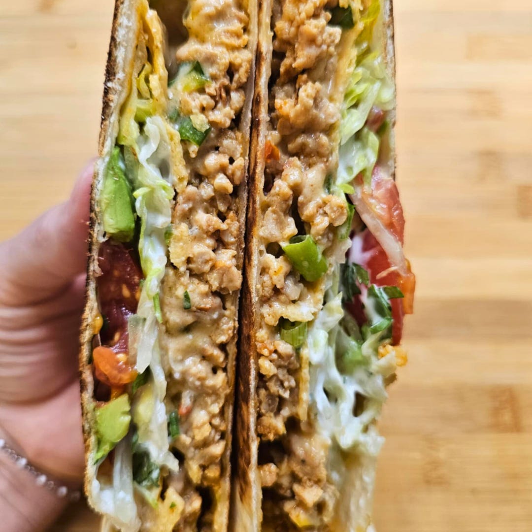 Tasty Mexican Crunch Wraps