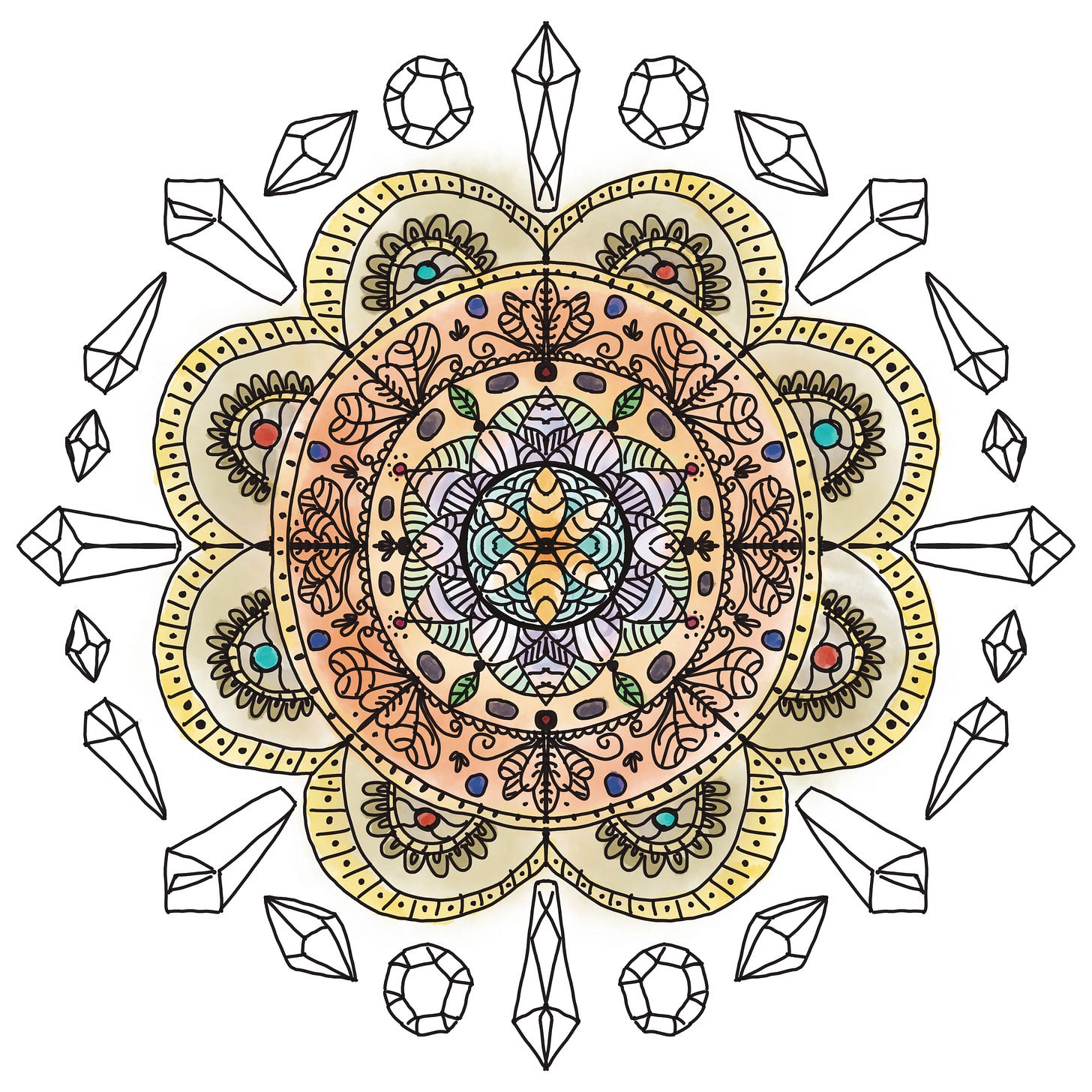 Creating Mandala Art Step-by-Step Guide - by Chai Astrology