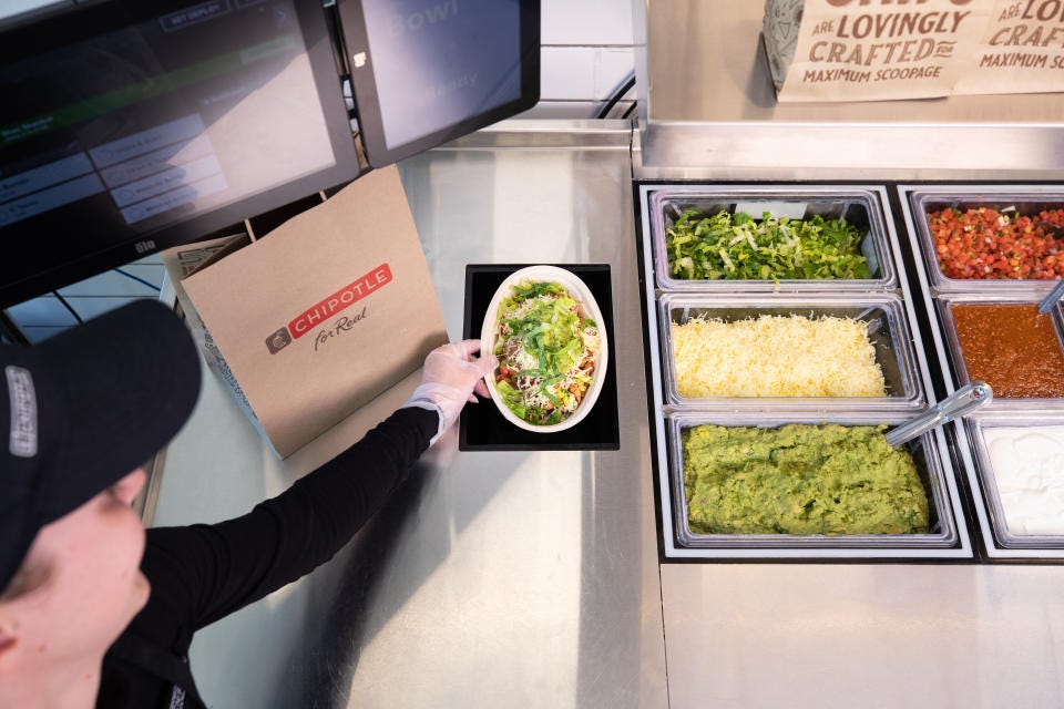 Chipotle's new CEO wants to overhaul its kitchen with robots