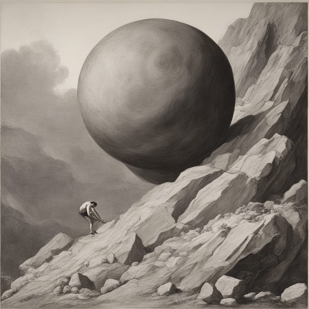 Why is Sisyphus Happy? - by Ben Thomas - Ben’s Substack