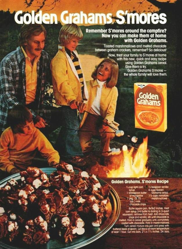 Retro Recipe Golden Graham S’mores - The Retroist