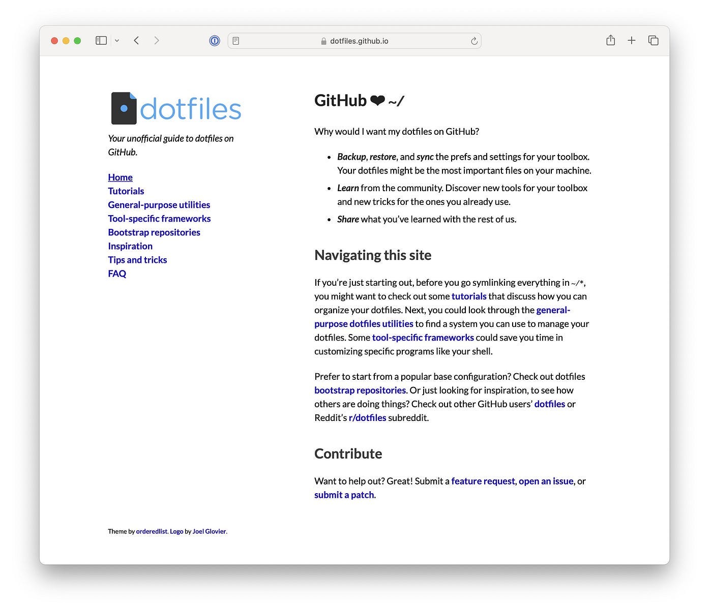 Whatever happened to dotfiles? - by Ryan D