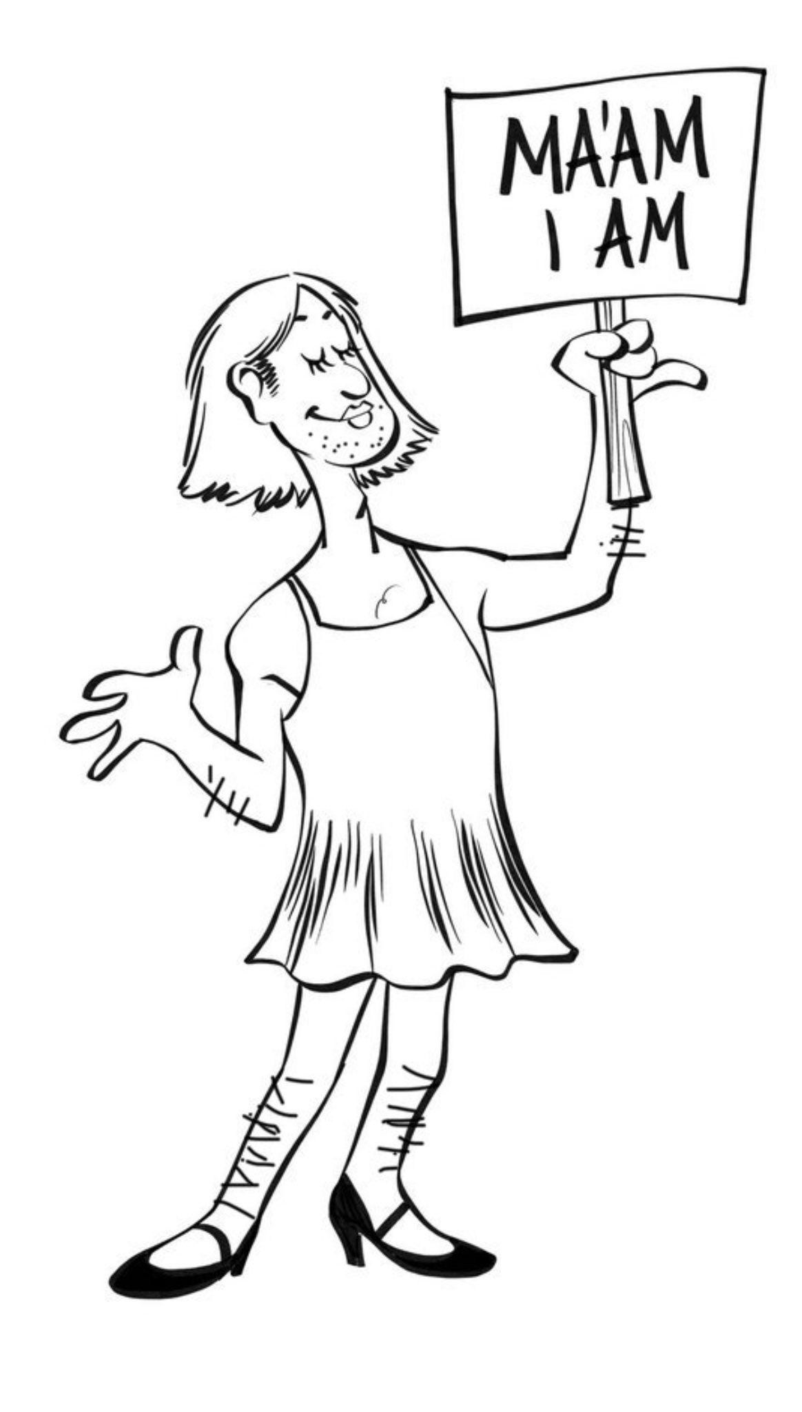 "Ma'am I am" - by Chet Festive - The Glinner Update