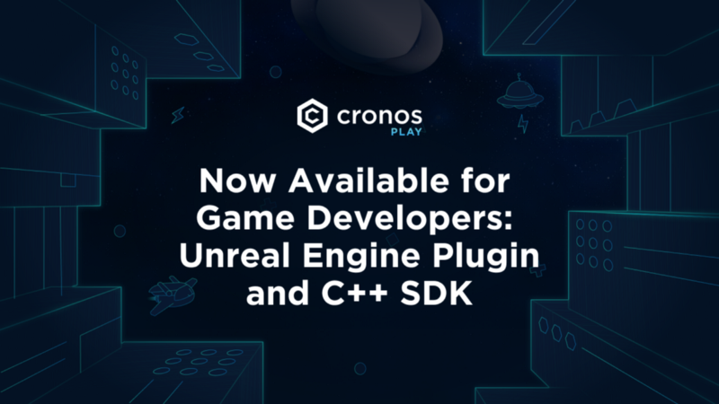 Unreal Engine Plug-in and C++ SDK Released for Game Developers as Part of Cronos Play