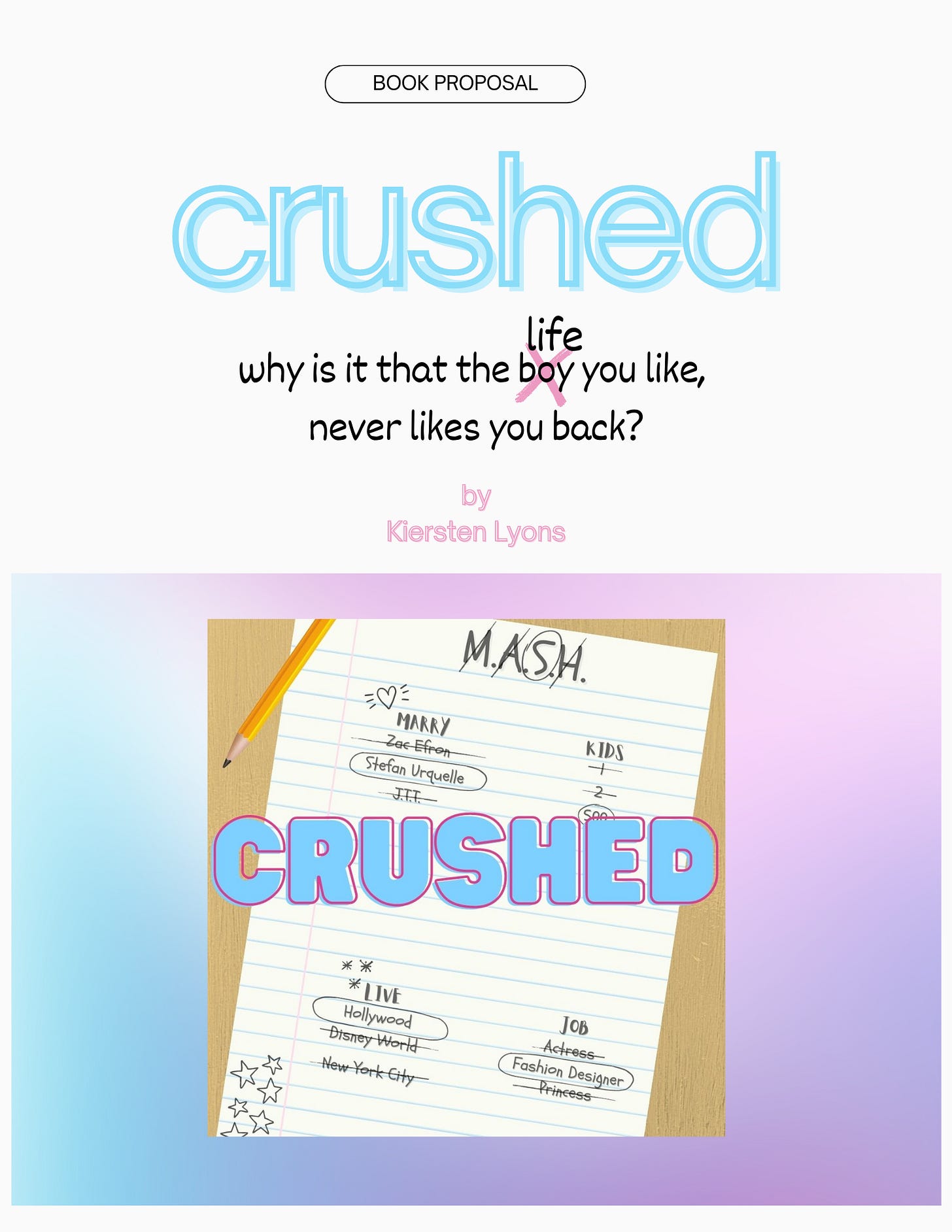 I'm writing a book! - by Kiersten Lyons