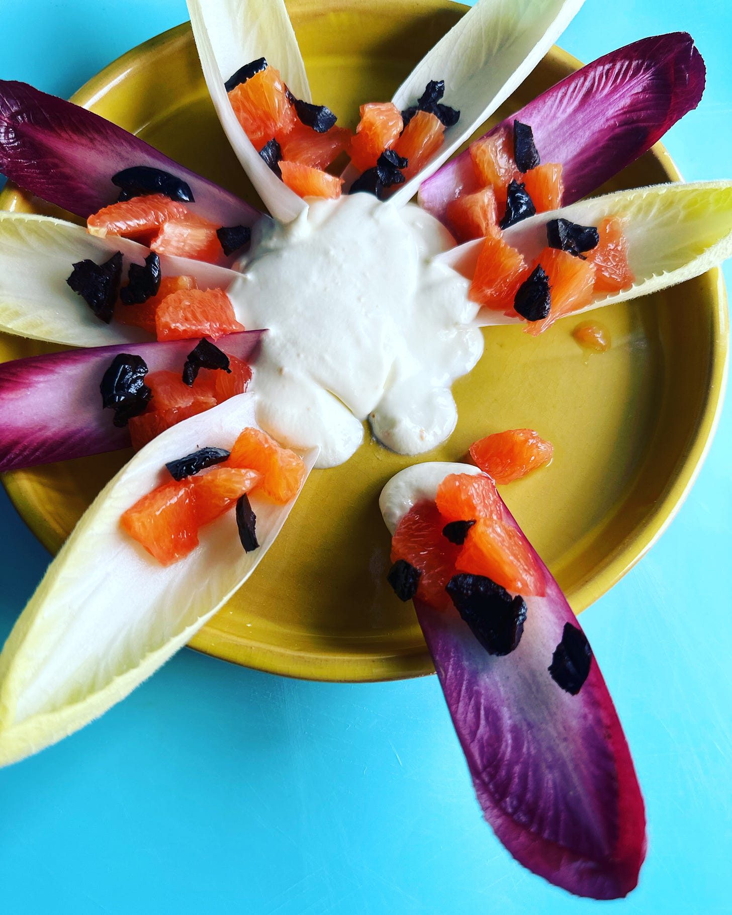 Belgian Endive As Finger Food - by emily nunn