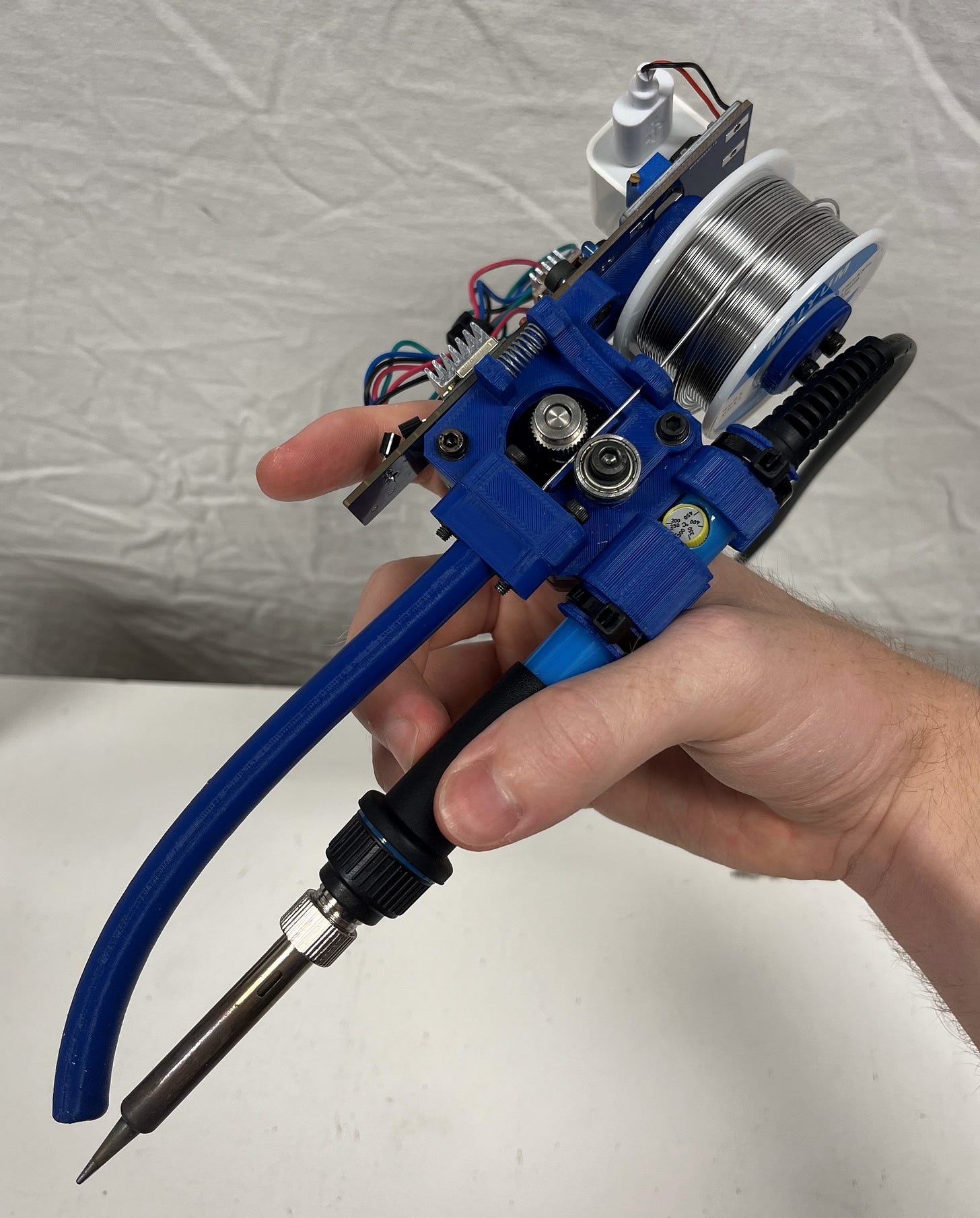 Build a One-Handed Soldering Tool | Effortless Soldering With Only One ...