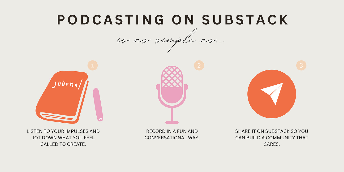 How to Start a Simple, Stress-Free Podcast on Substack