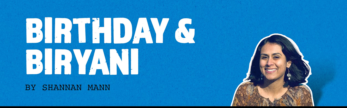 Birthday & Biryani - by Shannan Mann - Little Engines